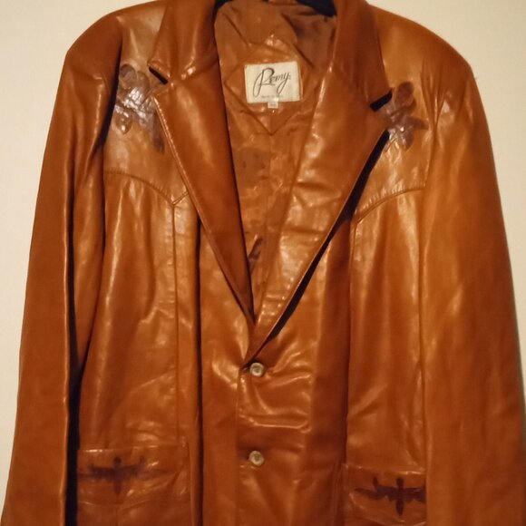 Remy Leather | Suits & Blazers | Vintage Remy Leather Jacket | Poshmark